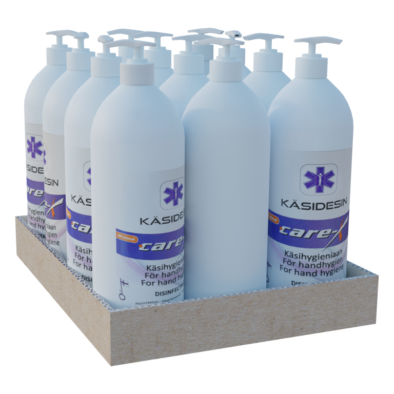 Care-X hajustamaton käsidesi 12x500ml – Suojaintukku.fi